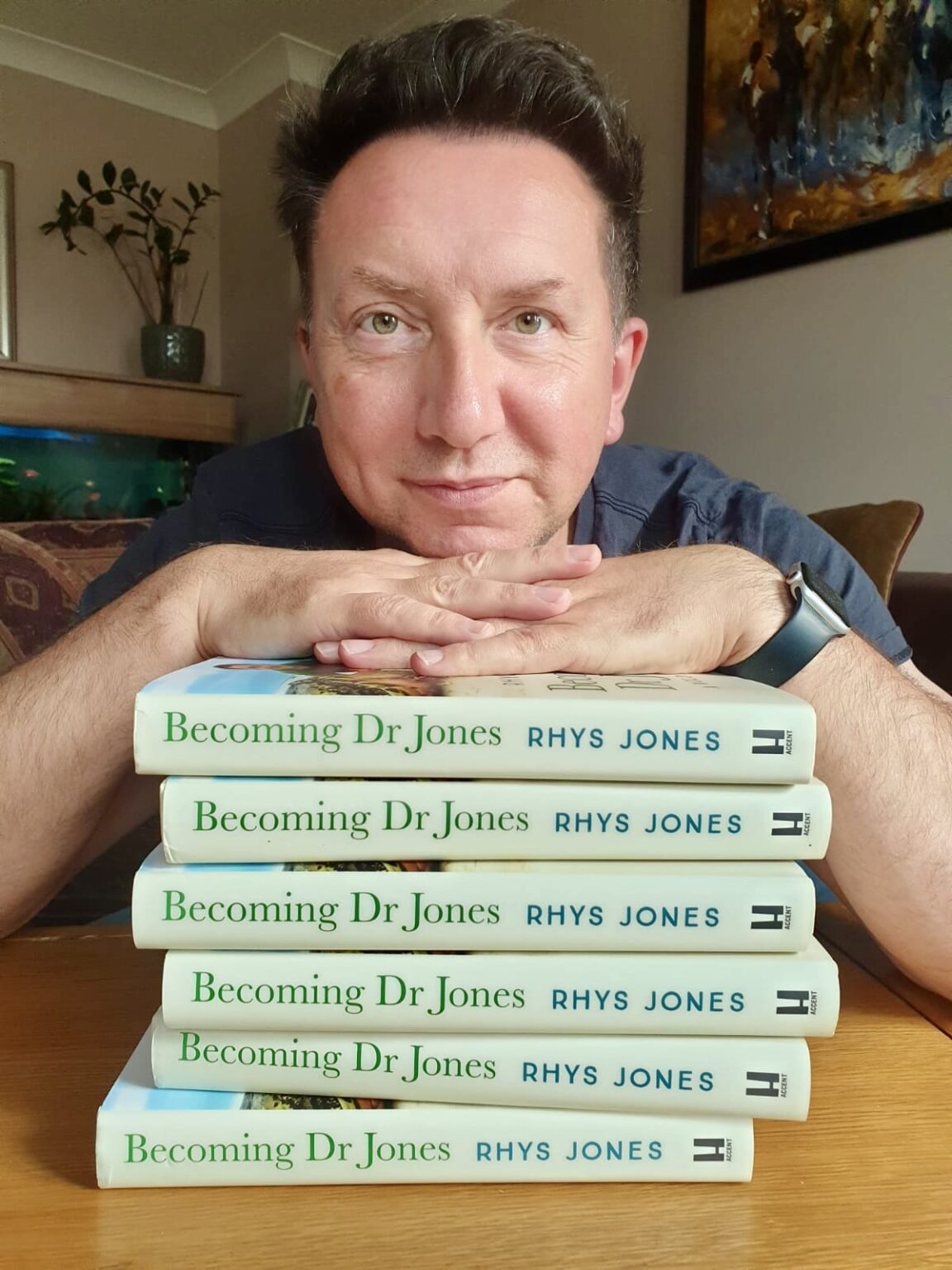 Becoming Dr Jones, Dr Rhys Jones - The Dragons Garden